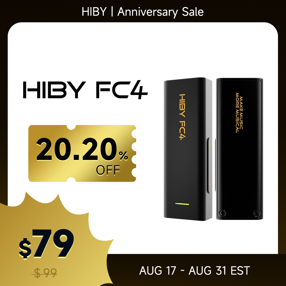 Transform Your Music with HiBy FC4 Headphone Amp | HiBy