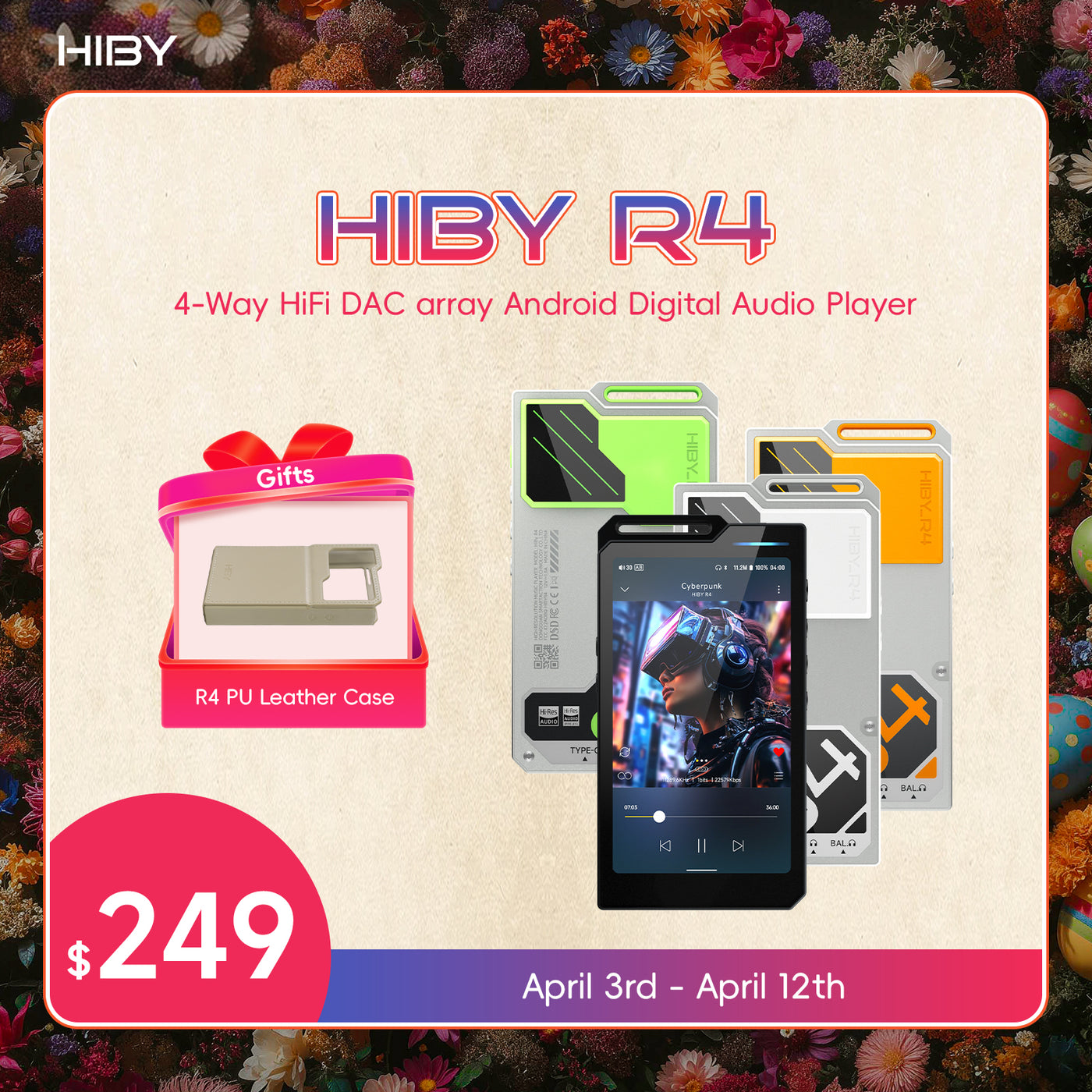 HiBy R4: Next-Gen HiFi DAP | HiBy