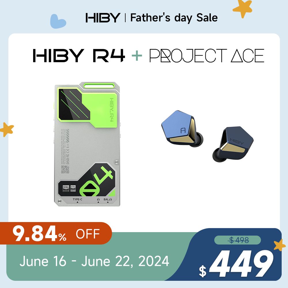 Portable HiFi Music Player R4 Gallery | HiBy