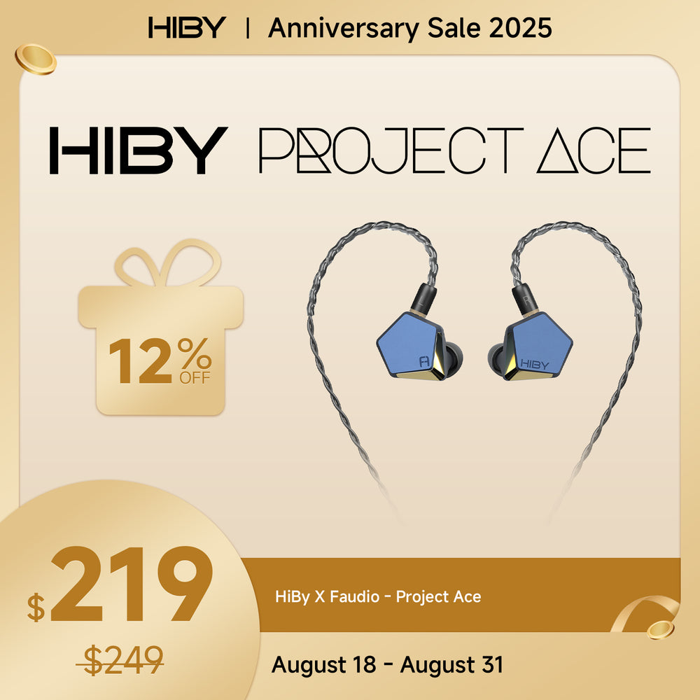 Discover iem headphones with HiBy X Faudio - Project Ace | HiBy