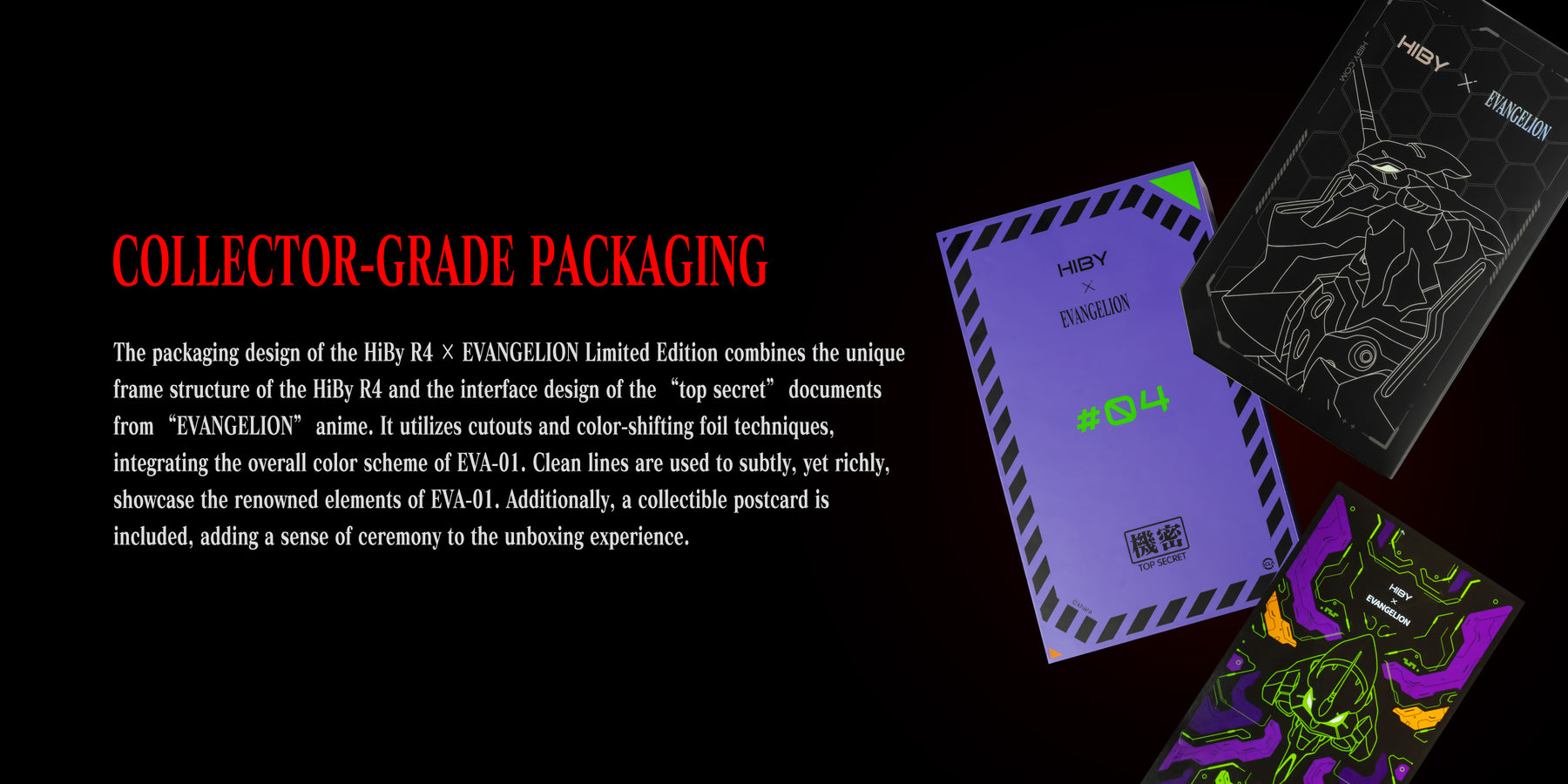 HiBy R4 X EVANGELION