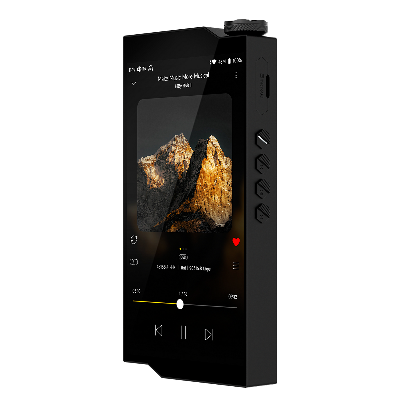 HiBy RS8 II - New Generation Ultra-flagship Portable HiFi DAP