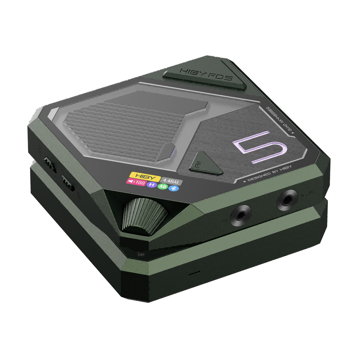 HiBy FD5 — Cyberpunk desktop HiFi