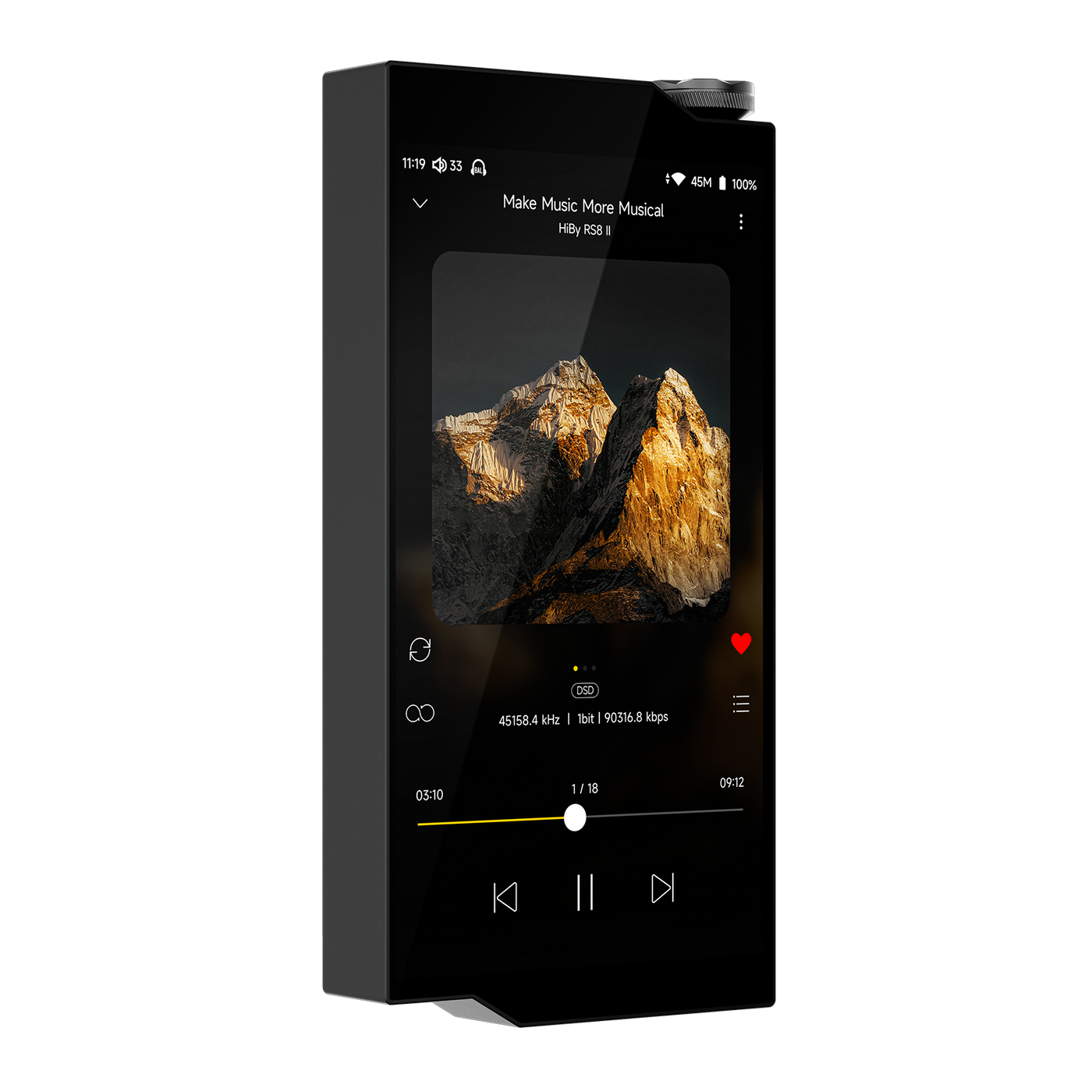 HiBy RS8 II - New Generation Ultra-flagship Portable HiFi DAP