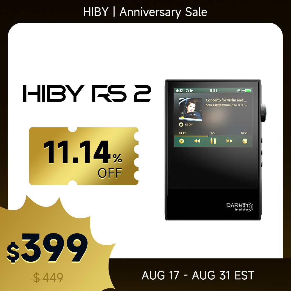 HiBy RS2 - Ultimate Medium-end Music Player | HiBy
