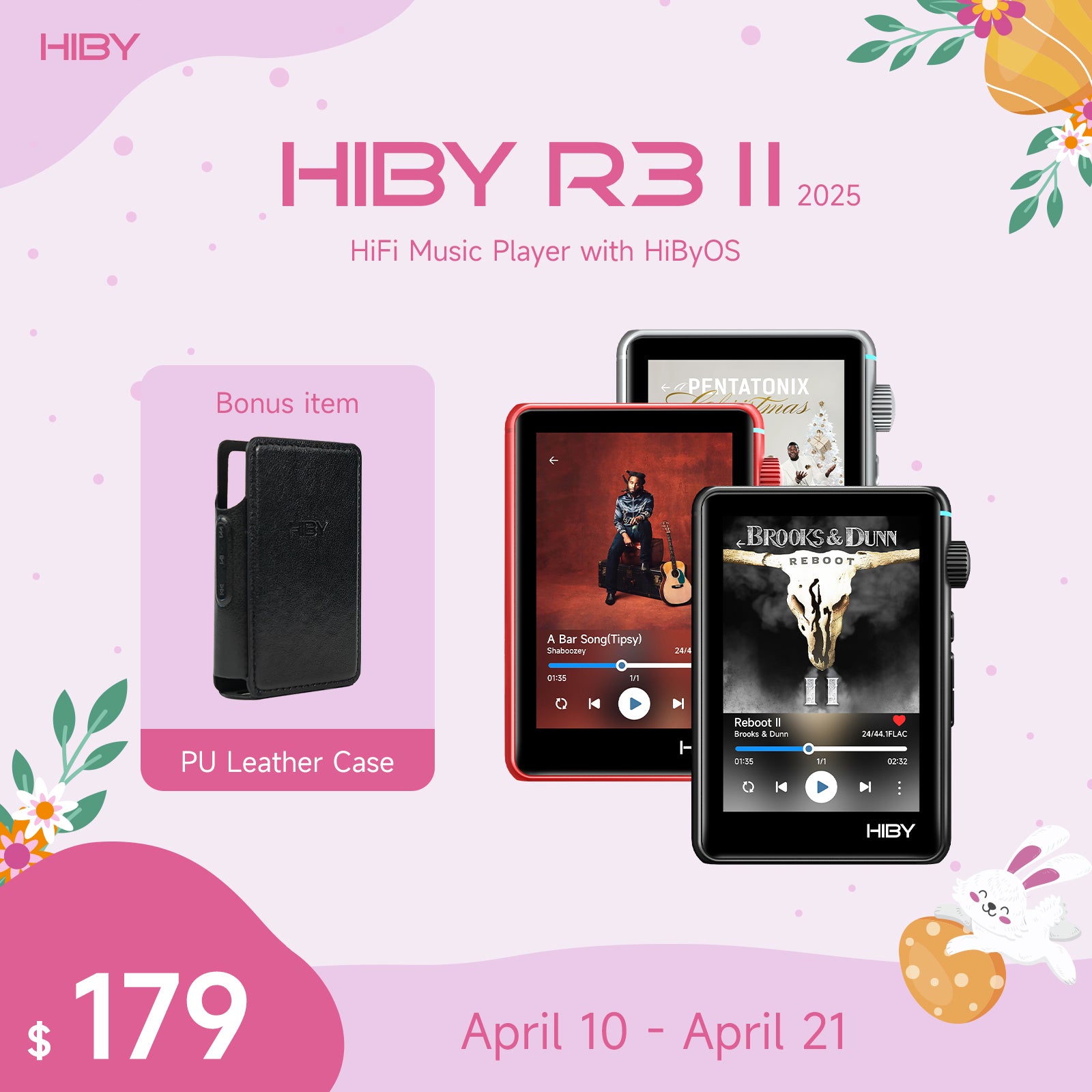 HiBy R3 II DAP - HiFi Music Player with HiByOS | HiBy
