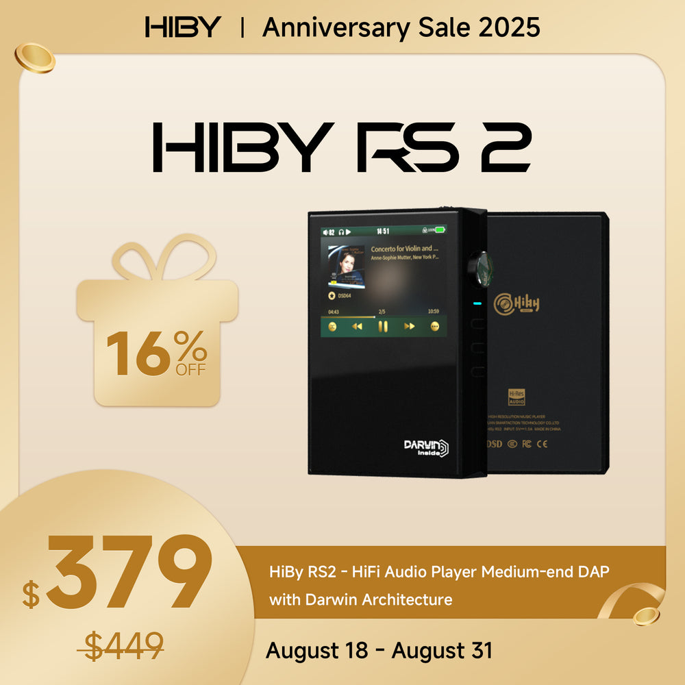 HiBy RS2 - Ultimate Medium-end Music Player | HiBy