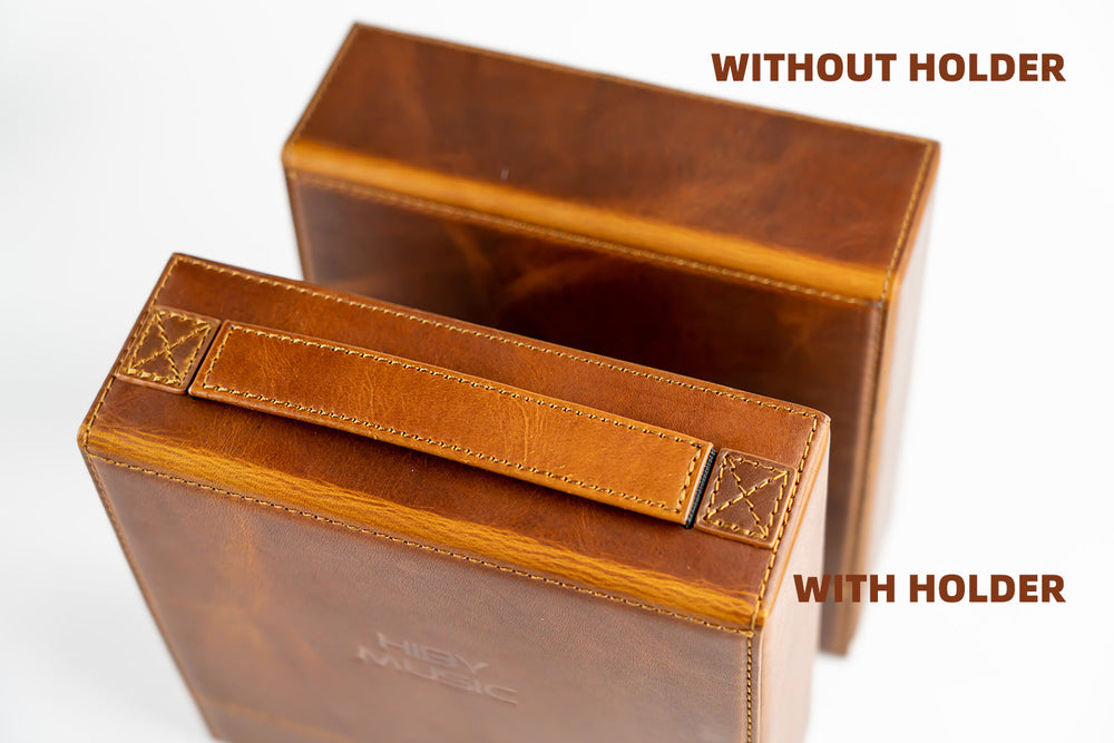 Leather Tech Organizer - Nice Portable Storage Solution | HiBy