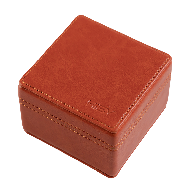 BX04 Square Leather Organizer - Elegant & Practical | HiBy